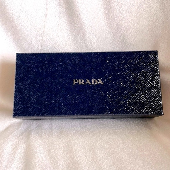 Prada | Accessories | Prada Nwt Blue Glasses Or Sunglasses Box ...